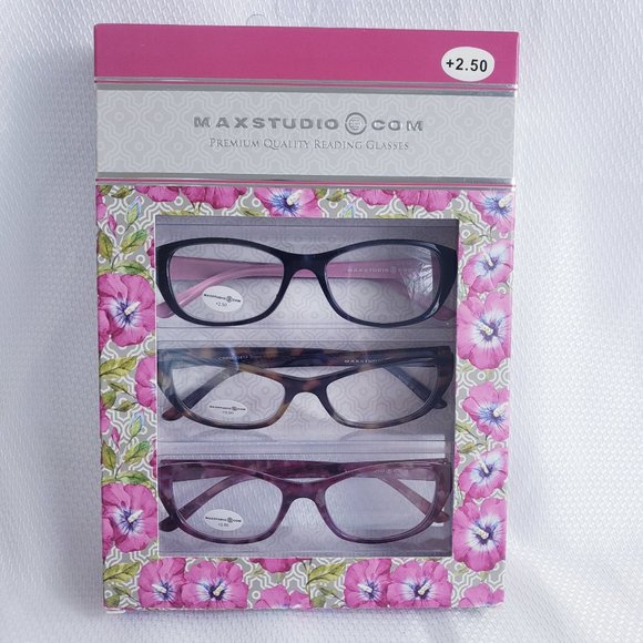 Max Studio | Accessories | Max Studio Womens 3 Pk Readers 25 | Poshmark